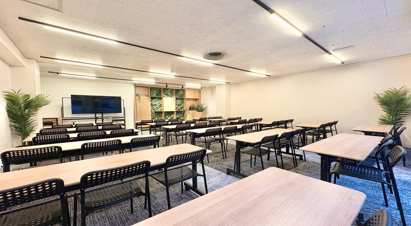 NEW!【日本橋駅30秒/東京駅4分】最大54名/光無料Wifi/セミナー・カンファレンス・会議・懇親会等に！飲食🍷可！・