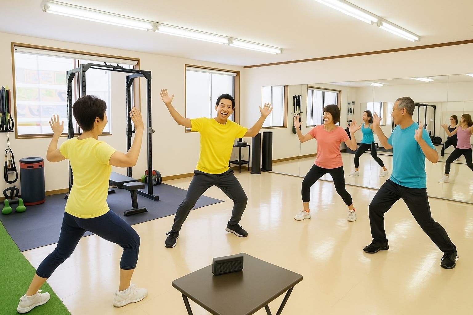 🌱芝生に寝転がれるレンタルジム🌱塩尻、松本のパーソナルトレーニングジム💪【貸し会議室】【ヨガ】【フィットネス】に｜カリマ塩尻の写真3