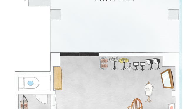 【リピート割10%】飯田橋駅徒歩3分/自然光/おしゃれなモダン家具/駐車場有/撮影スタジオの写真30