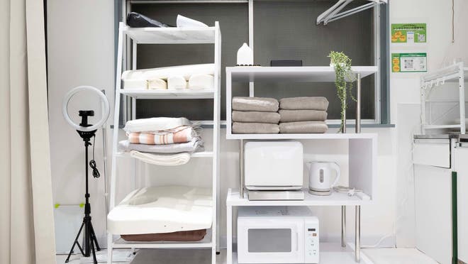 【06✨撮影スタジオ✨撮影機材・小物無料】 神田駅西口3分|6駅11路線アクセス可🌟モール壁で高級感グッと演出💐ポートレートの写真15