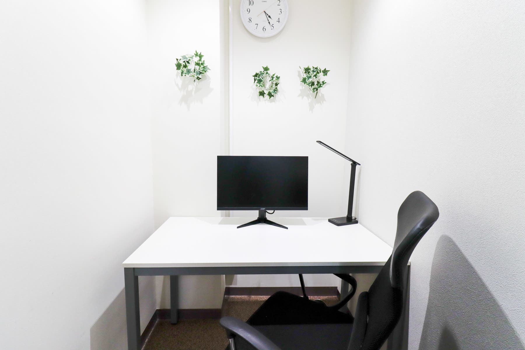 【名古屋駅E4出口徒歩3分！1名用個室】大型モニター・10Gbps光回線・WiFi全て無料！ふれあい貸し会議室 名古屋No147の写真1