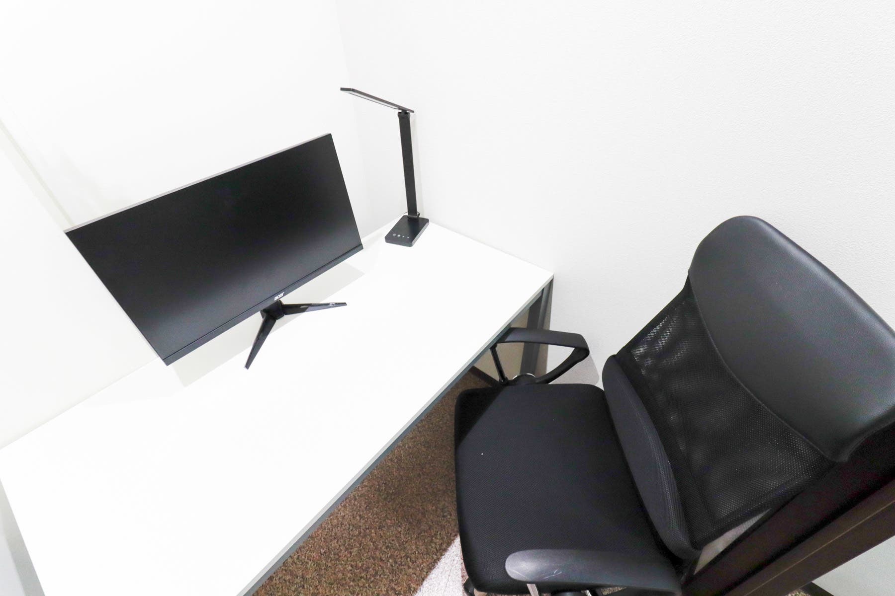 【名古屋駅E4出口徒歩3分！1名用個室】大型モニター・10Gbps光回線・WiFi全て無料！ふれあい貸し会議室 名古屋No147の写真5