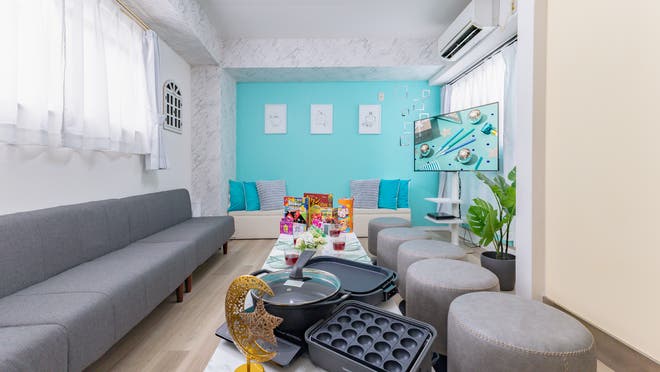 NEW🎉クリスマス🎄最大25名🉐駅3分🚋忘年会🍺大人気ゲーム機🎮女子会💗タコパ🐙24H🏪Ravie梅田の写真2