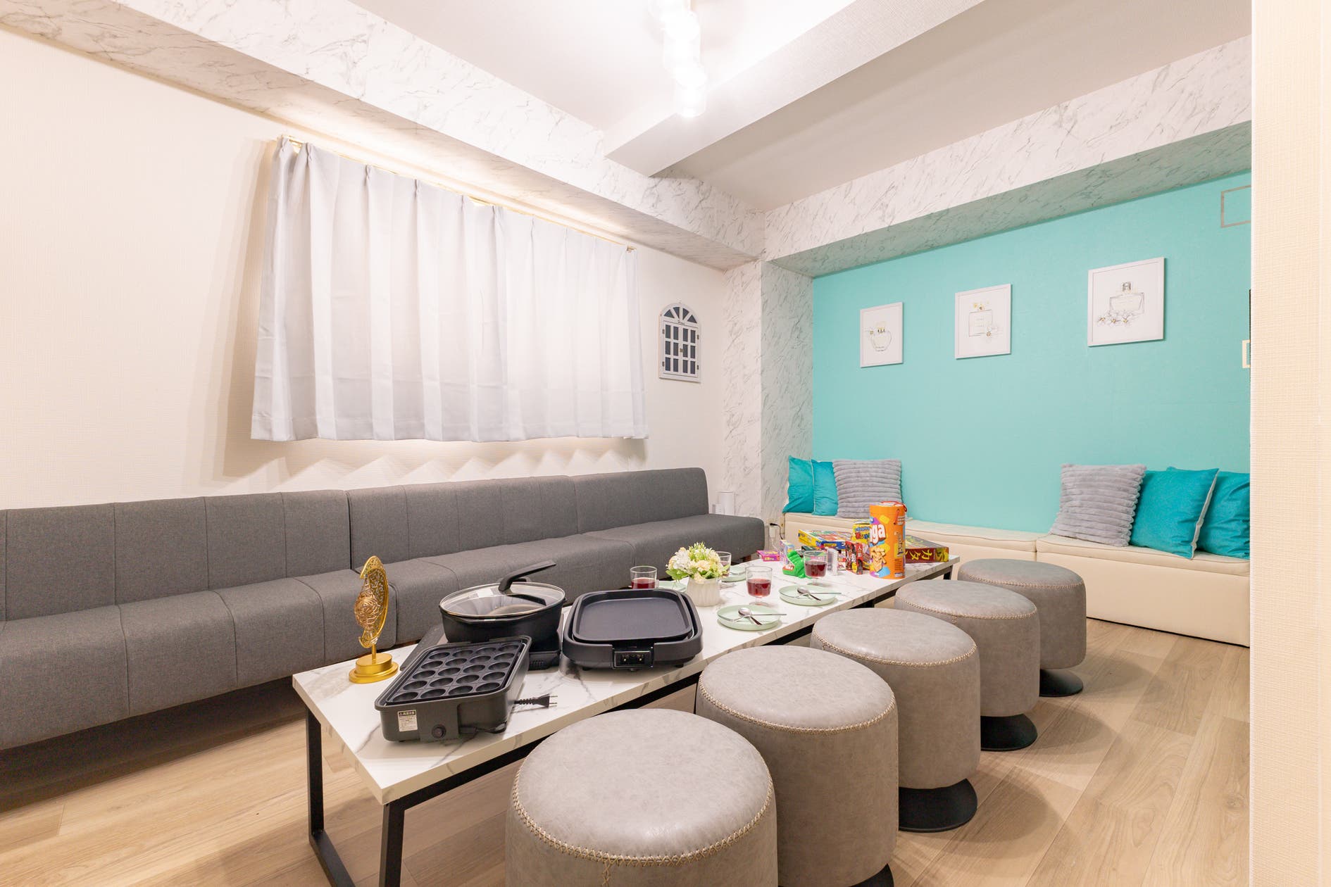 NEW🎉クリスマス🎄最大25名🉐駅3分🚋忘年会🍺大人気ゲーム機🎮女子会💗タコパ🐙24H🏪Ravie梅田の写真15