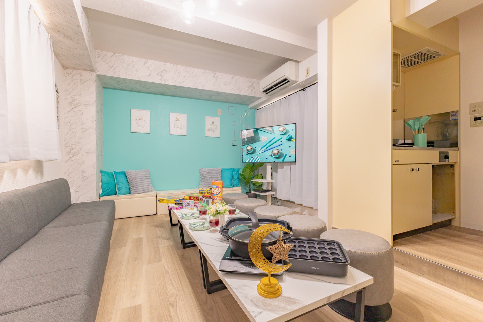 NEW🎉クリスマス🎄最大25名🉐駅3分🚋忘年会🍺大人気ゲーム機🎮女子会💗タコパ🐙24H🏪Ravie梅田の写真16