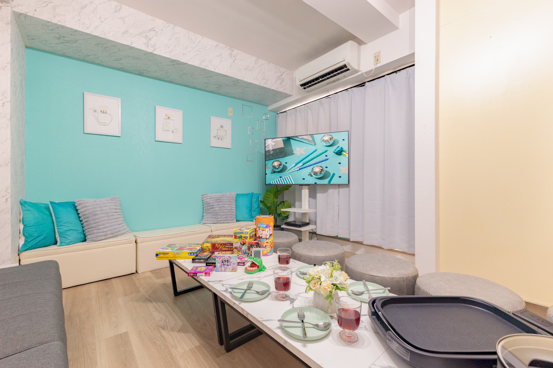 NEW🎉クリスマス🎄最大25名🉐駅3分🚋忘年会🍺大人気ゲーム機🎮女子会💗タコパ🐙24H🏪Ravie梅田の写真17