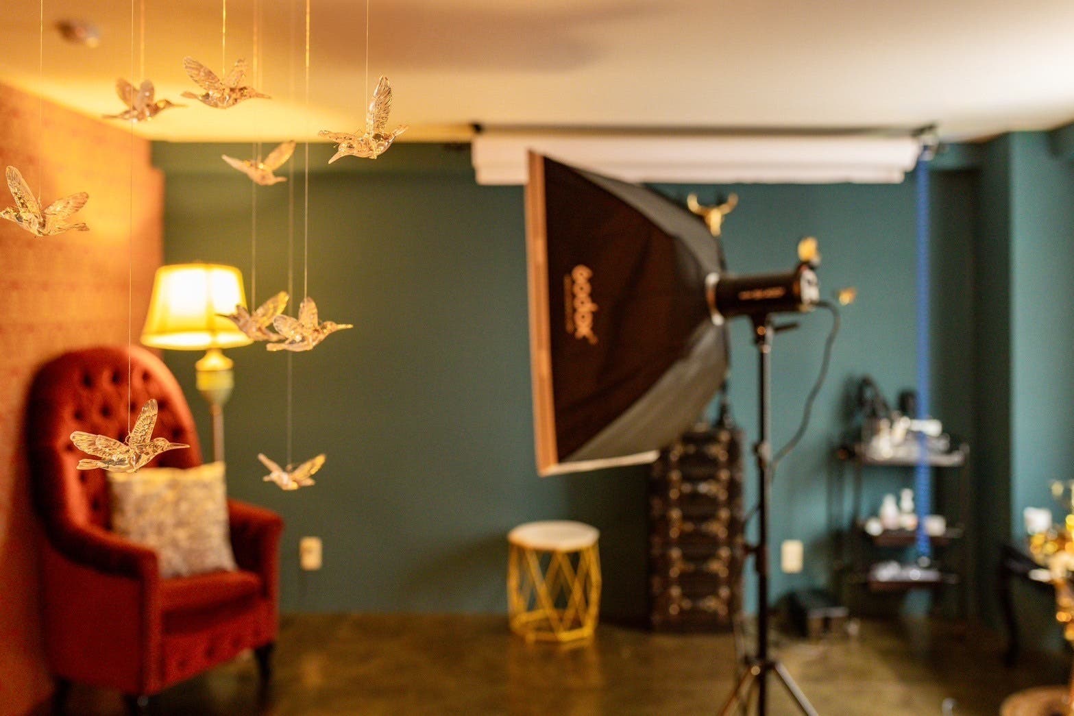 白ホリ/コスプレ撮影/推し活/MV撮影/アンティーク部屋/全身鏡の写真2