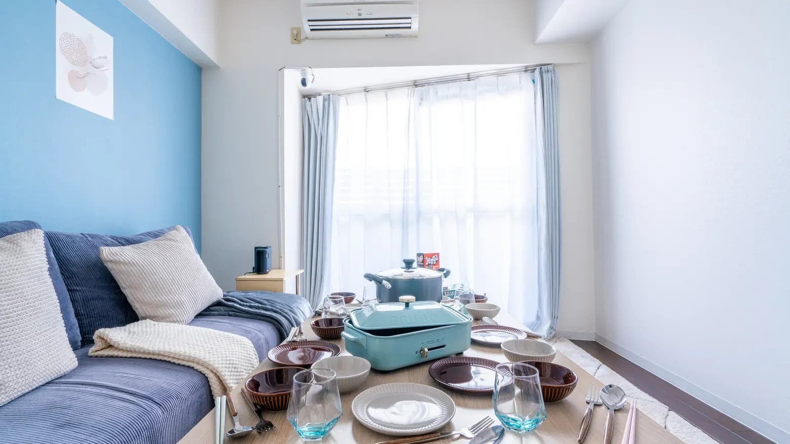 🎅クリスマス装飾中🐶青い大人スペース💯㌅映画鑑賞🎥料理👳パーティ🎶女子会✨推し活🎊お祝い🧹の写真5