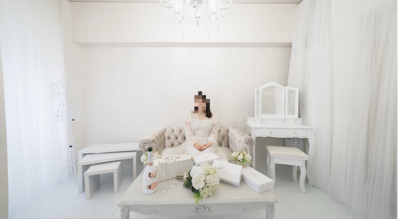 OPEN1周年❤︎White🤍維持管理費無料❣️伏見駅6分⭐️姫系スタジオ!生誕祭!推活!ポトレ!コスプレ!
