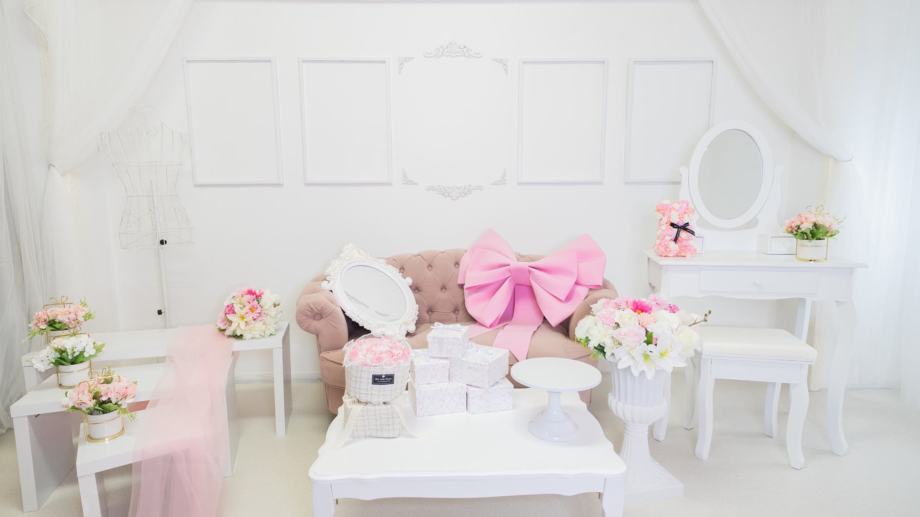 新規OPEN❤︎Pink&White🩷🩵維持管理費無料❣️伏見駅6分⭐️姫系スタジオ!生誕祭!推活!ポトレ!コスプレ!の写真11