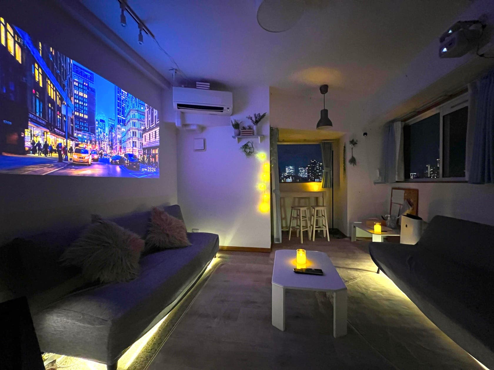 🔔クリスマスも直前割がお得🉐🥂十三駅徒歩5分｜大画面シアター🎥🍿ゲームパーティー🎮🥂🌃景色綺麗 [76]の写真3