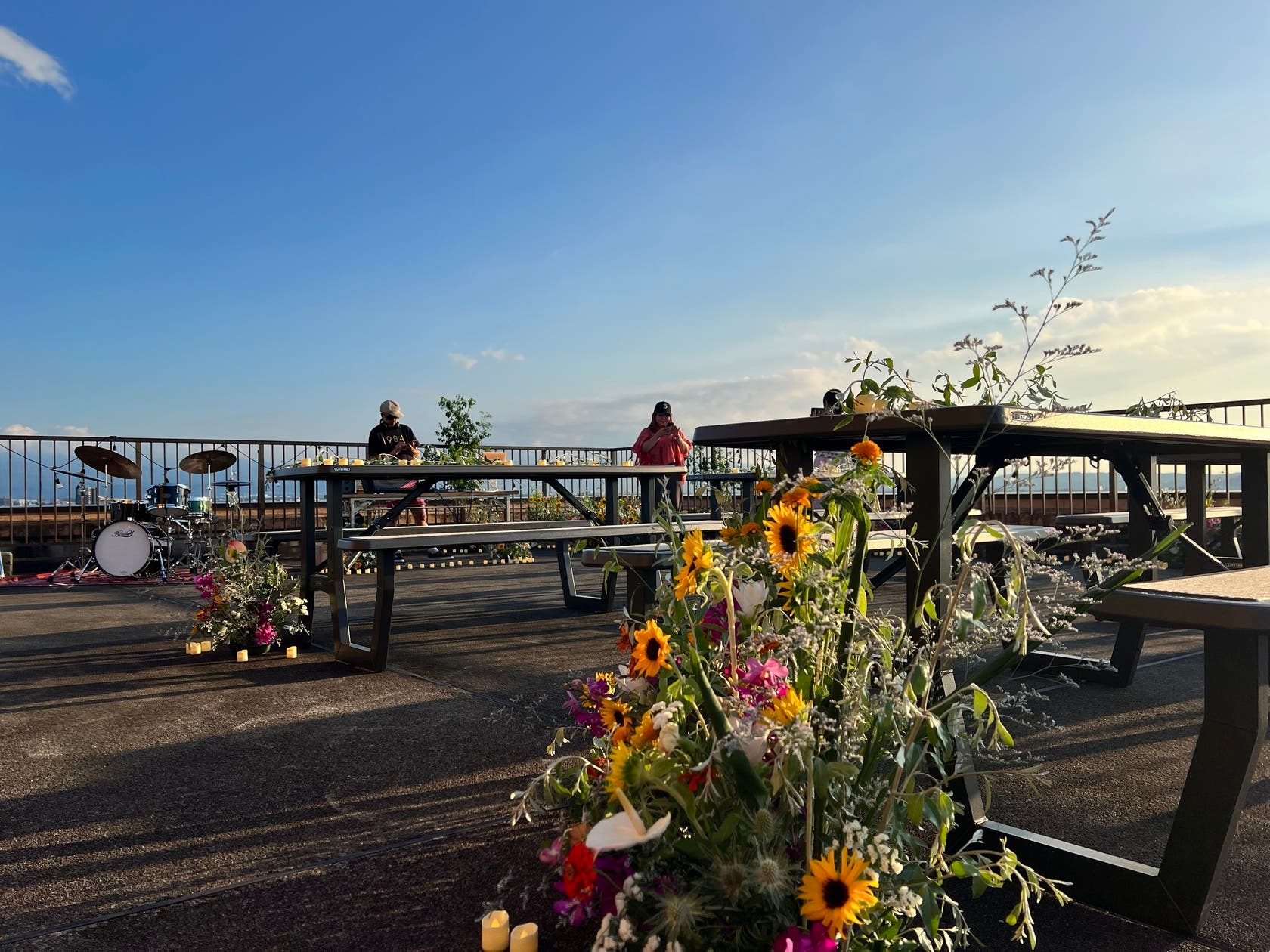 立山連峰が一望できる屋上の写真6