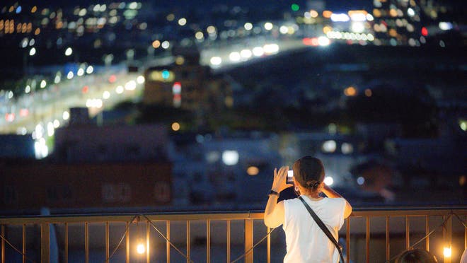 立山連峰が一望できる屋上の写真8
