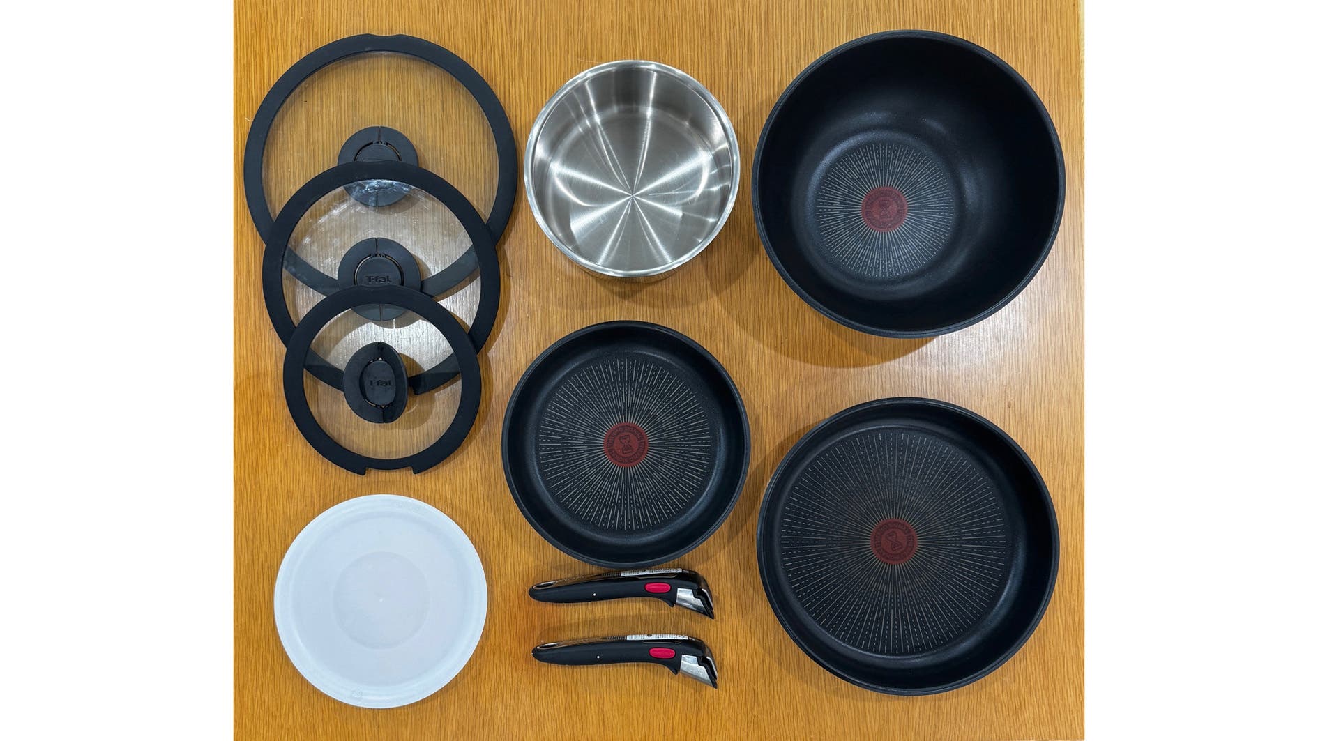 フライパン/鍋セット（tーfal)の画像1