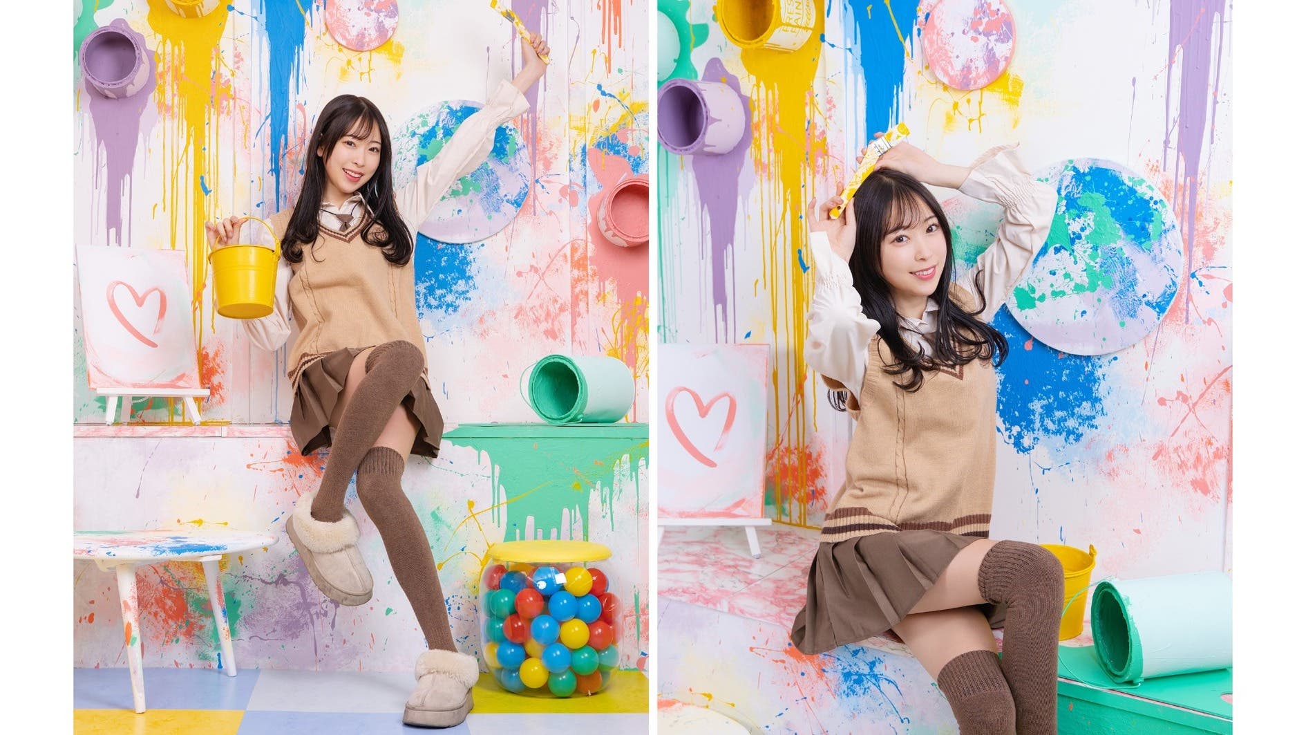 【ゼロスタジオ】カラフル&派手な壁　アメリカン　広い控室のハウススタジオ　120㎡の広々余裕な空間　 TVや雑誌の撮影実績多数！の写真6