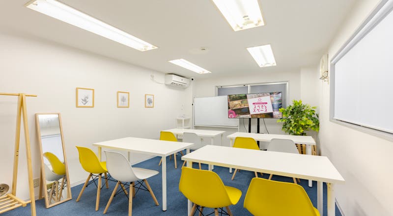 スペモ🧑🏻‍💻錦糸町駅2分❗️ワークショップ📖モニター完備✨勉強会👨‍🏫作業部屋✍️728_SpemoWork錦糸町