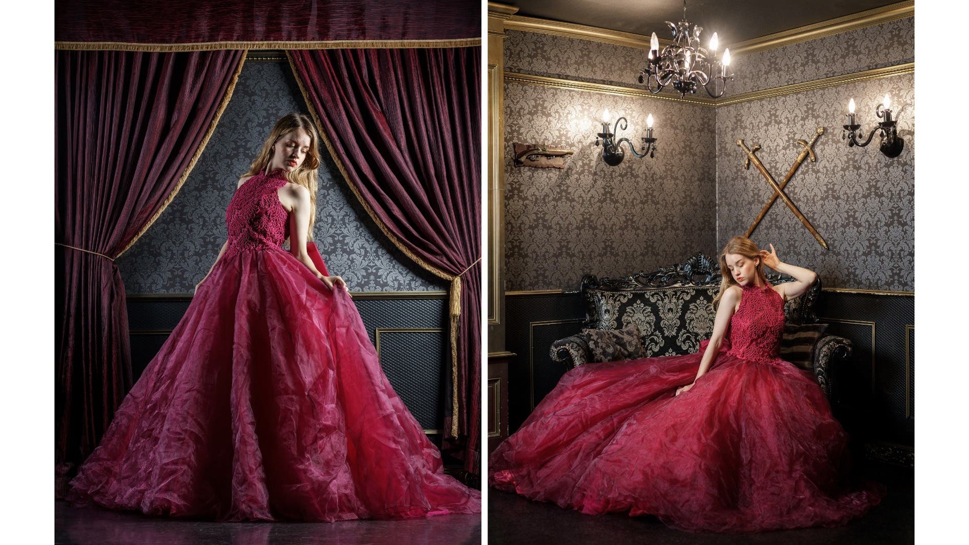 【ゴシック&ロリータスタジオ】ゴシックでダークな色味　コスプレ撮影にピッタリ！　ダンス可能！　 TVや雑誌の撮影実績多数！の写真16