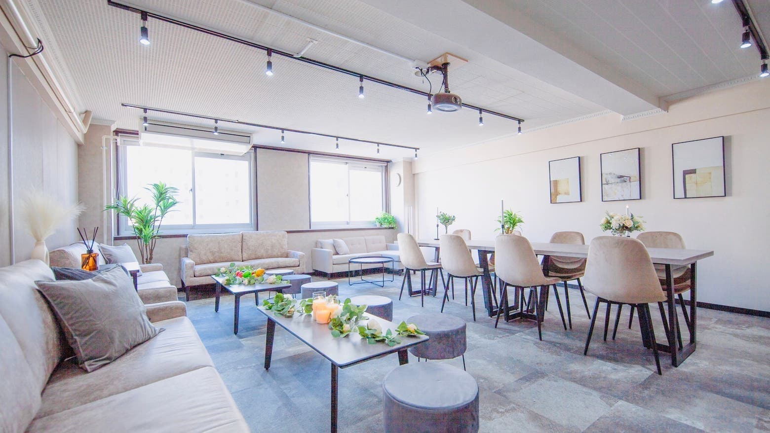 【フィオーレ名古屋】＜久屋大通駅3分🚃＞最大着席25名/100㌅スクリーン/飲食🆗/懇親会/ビジネス/インボイス対応の写真3