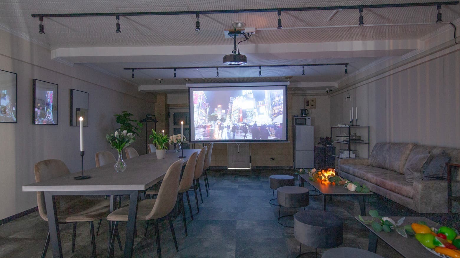 【フィオーレ名古屋】＜久屋大通駅3分🚃＞最大着席25名/100㌅スクリーン/飲食🆗/懇親会/ビジネス/インボイス対応の写真5