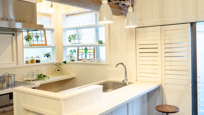 【グレープ(Grape)】パリのアパルトマンとフランス郊外の家をイメージした2階、3階のハウススタジオの写真6