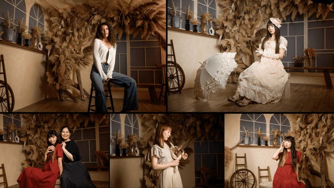 【2024ベストホスト運営】🍁リニューアル🍁 超巨大ドライフラワー|砂浜|自然光|ペット撮影可|機材無料の写真5