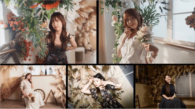 【2024ベストホスト運営】🍁リニューアル🍁 超巨大ドライフラワー|砂浜|自然光|ペット撮影可|機材無料の写真23