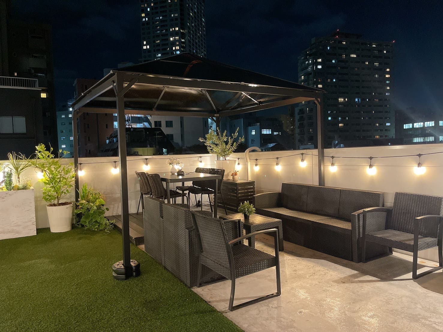 冬・雨でも大丈夫！炬燵、ヒーター完備の完全プライベートな屋上！の写真10