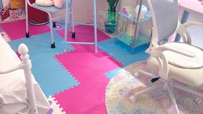 桜川駅5分(難波1駅)白系シティーポップ💜ネオンかわいい/写真撮影TikTok生誕など🤩の写真2