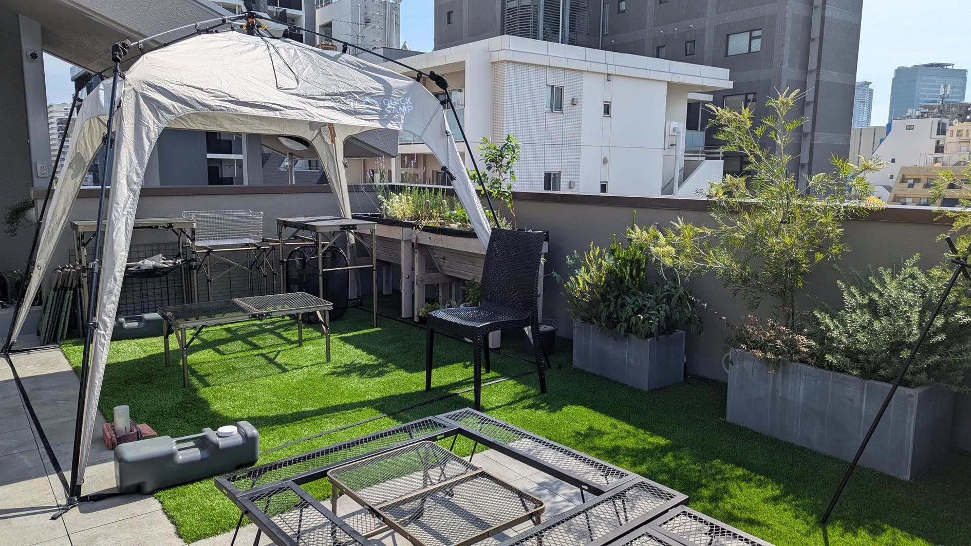 ゆっくり過ごす屋上貸切空間の写真7