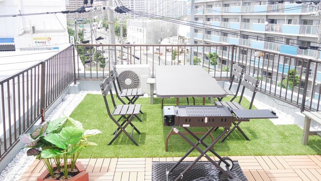 屋上BBQ可!カラオケルーム!楽器演奏可!30名様利用可☆ゆったりスペース125㎡の写真3