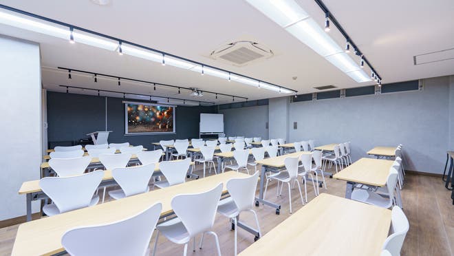 【内見無料】水道橋駅4分✨席数60/立食80名⭕️控室/24H/飲食可/100㌅画面/ゴミ処理/会議/懇親会/歓送迎会/セミナーの写真20