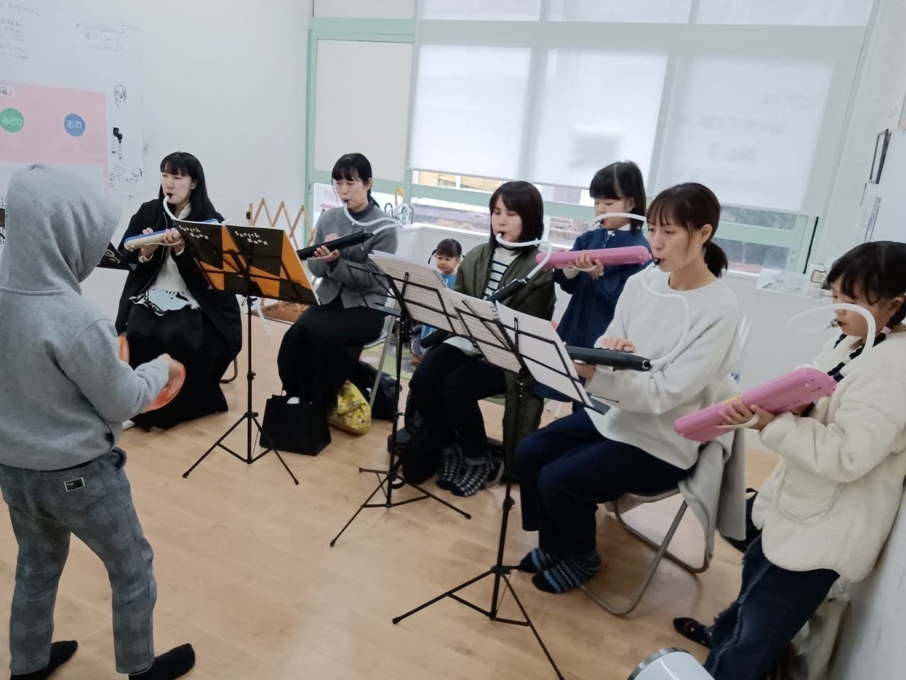 【広い音楽スタジオ】Wi-Fi/アンサンブル練習/セミナー/小さな発表会に最適の写真3