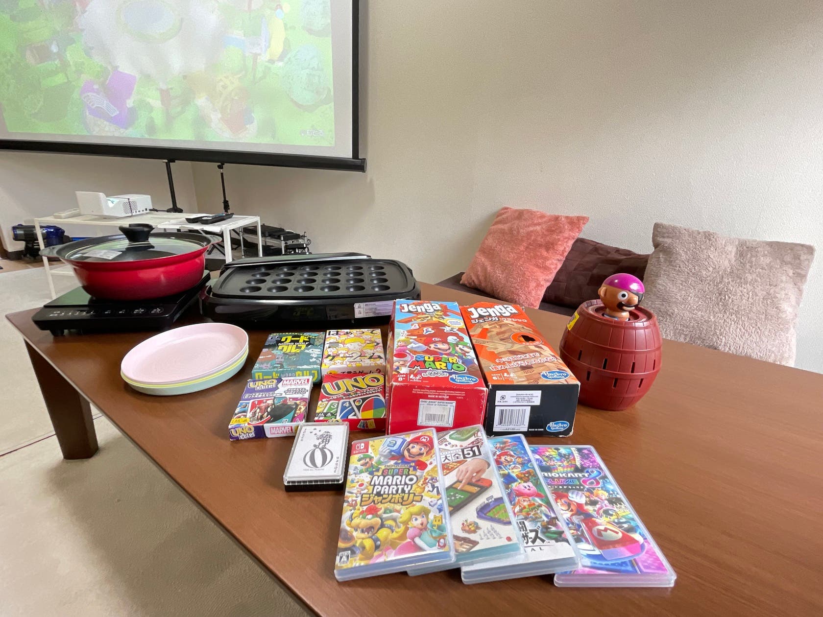 【U-SPACE立川2】100㌅大画面📺大人気ゲーム機🎮Netflix視聴可🎬焼肉🍖たこパ🐙ゴロゴロ💤 鑑賞会🎥の写真2