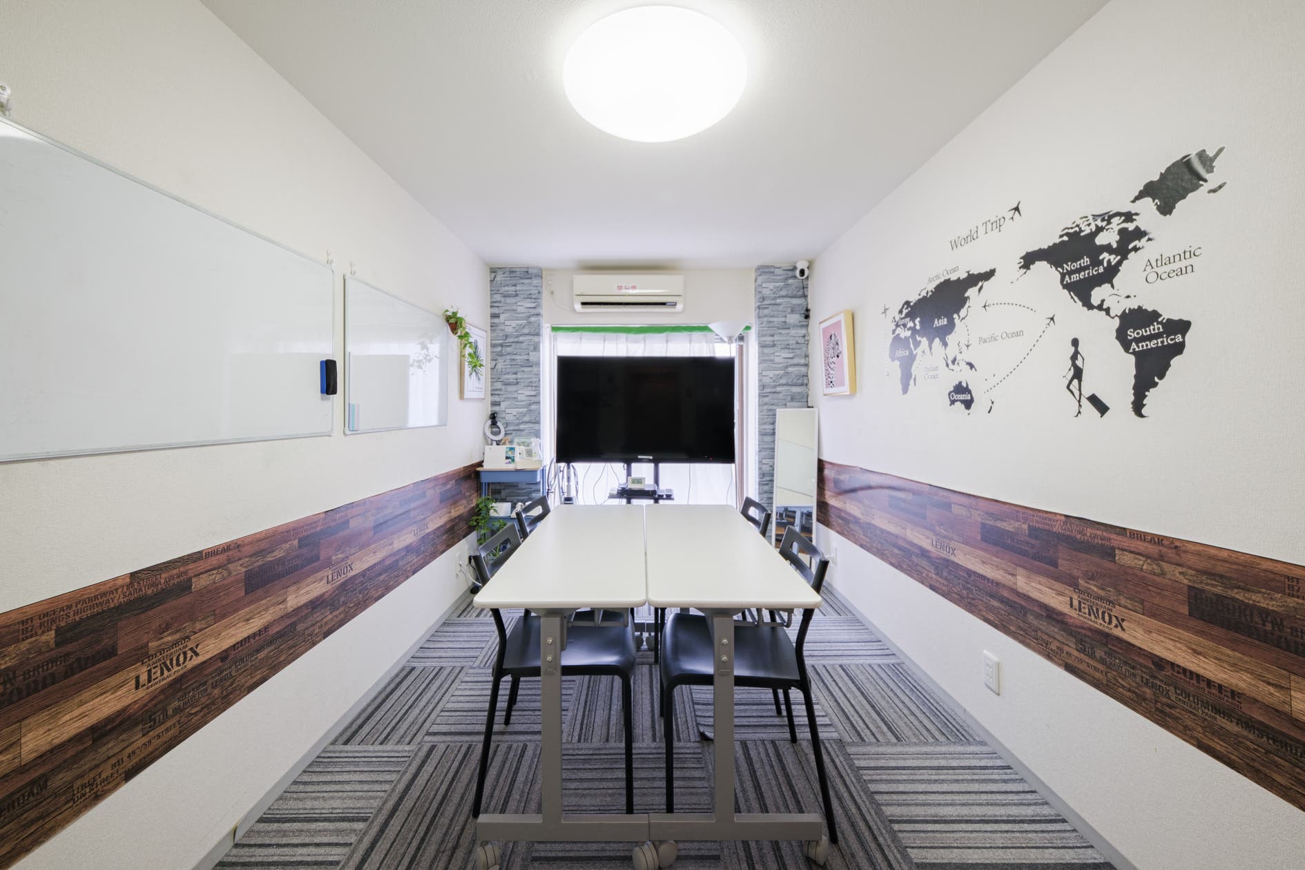 🎄12月割【白金高輪駅7分】爆速WiFi/モニター/飲食OK/施術ベッド/最大収容人数6名/会議・サロン・女子会・個人塾・配信の写真1