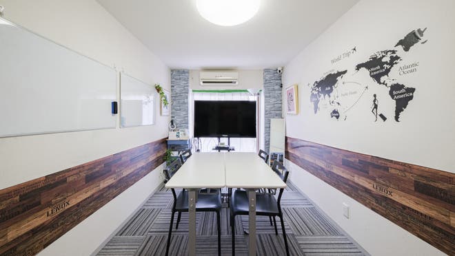 🎄12月割【白金高輪駅7分】爆速WiFi/モニター/飲食OK/施術ベッド/最大収容人数6名/会議・サロン・女子会・個人塾・配信の写真1