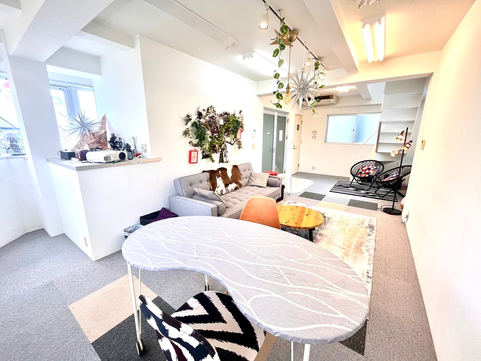 【シェアスペmiel】クリパ🎄忘年会新年会🎍おうちパ🎉推し活！ハウススタジオ📹プロジェ完備！女子会・ママ会・リモート応援の写真9