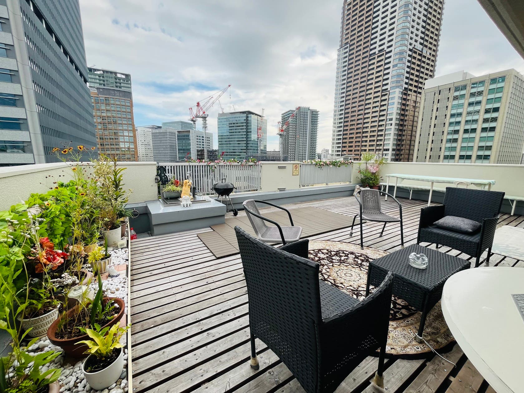 バルコニー&BBQ場贅沢体験五反田駅から徒歩5分の屋上100㎡の写真24