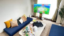 🎊新OPEN🚉立川駅6分📺55型特大TV🎮大人気ゲーム機&Netflix視聴可💤ゴロゴロソファ🎥映画鑑賞の写真3