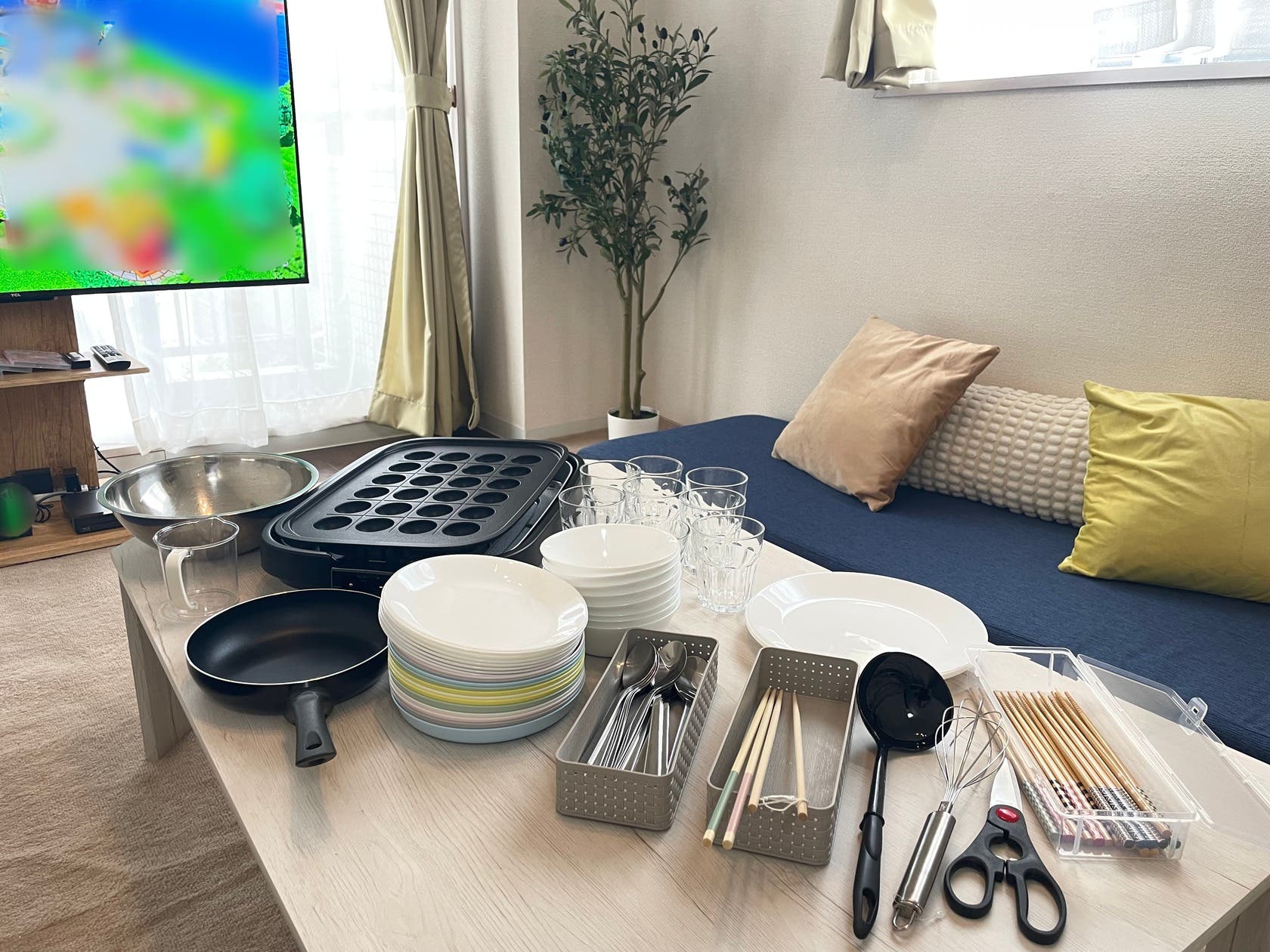 【U-ROOM立川３】立川駅6分📺55型特大TV🎮大人気ゲーム機＆Netflix視聴可💤ゴロゴロソファ🎥映画鑑賞の写真6