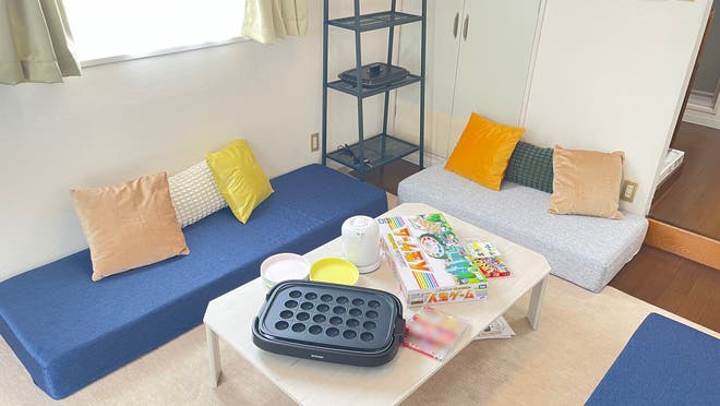 🎊新OPEN🚉立川駅6分📺55型特大TV🎮大人気ゲーム機&Netflix視聴可💤ゴロゴロソファ🎥映画鑑賞の写真4