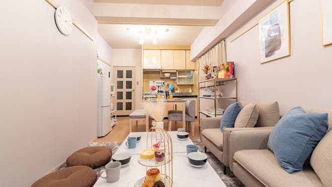 🛋️伏見駅3分🚶♀️14名OK🎉クリスマス🎄女子会🎀誕生日🎂推し活💖コスプレ✨65㌅TV📺ボドゲ🎲ゴミ🚮の写真15