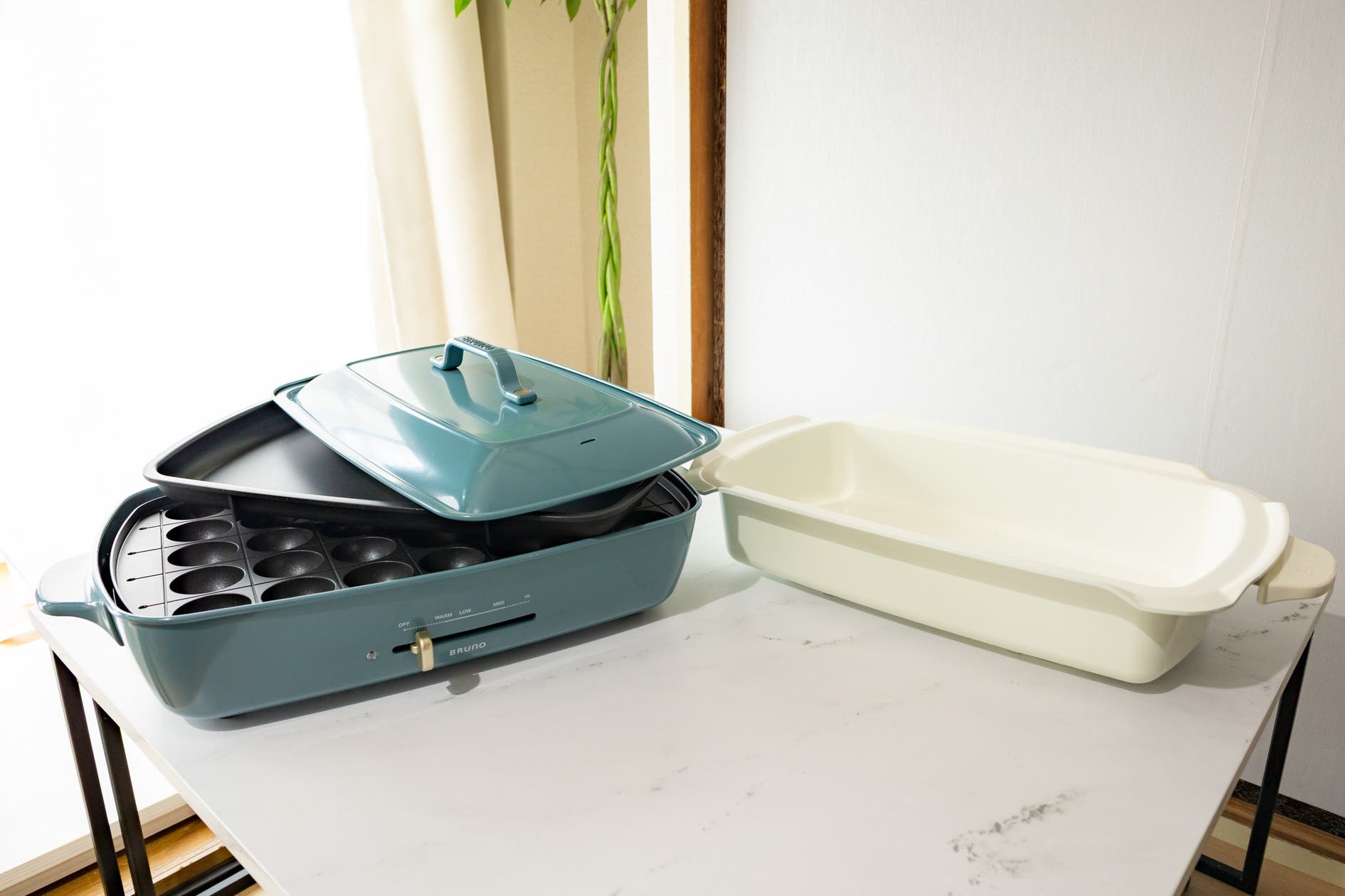 2番人気👑大人気の「BRUNO」🐙たこ焼き＆ホットプレートセットの画像1