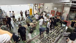 無骨なガレージを利用した展示・撮影・イベントスペースの写真2