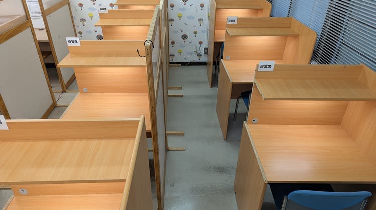 自分の勉強に集中するための自習席の写真1