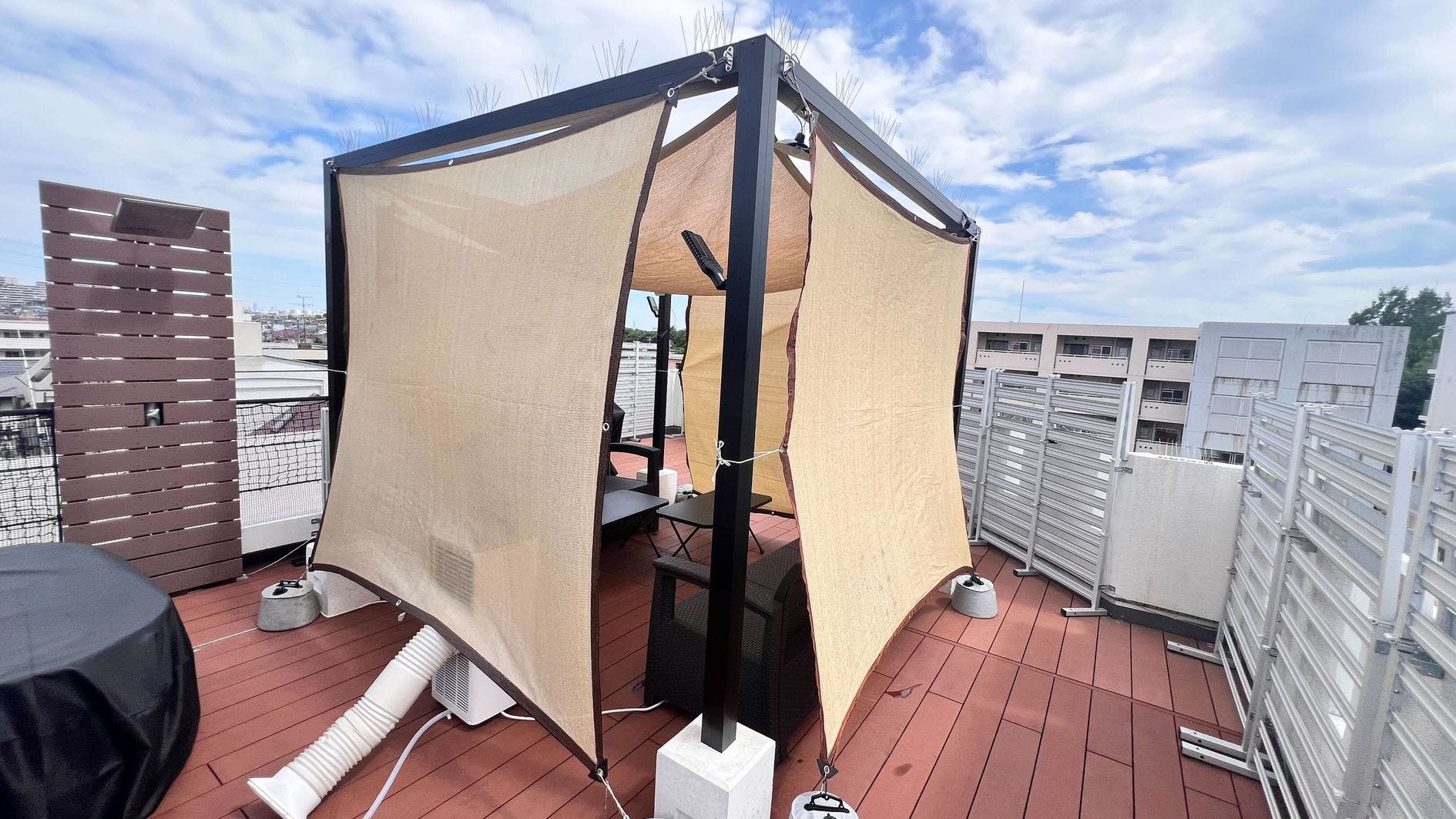 日除けテントの画像1