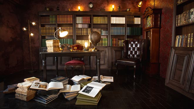 【フォーススタジオ】印象深い大型アーチ ゴシック調アンティーク壁面装飾で人気!TVや雑誌の撮影実績多数!の写真2