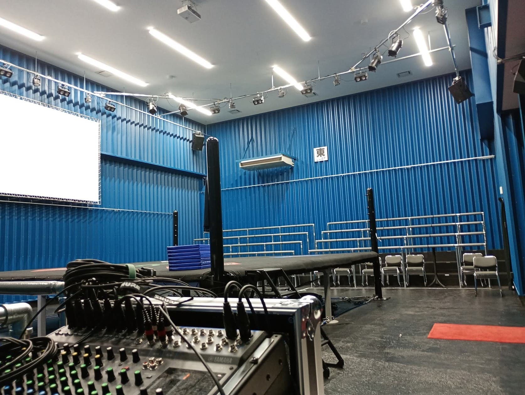 格闘技用リング完備！撮影にもご利用出来ます！の写真1