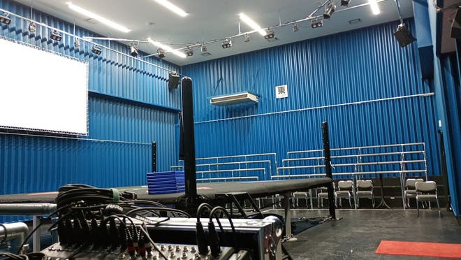 格闘技用リング完備!撮影にもご利用出来ます!の写真1