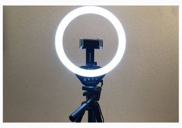 撮影用リングライトの画像1