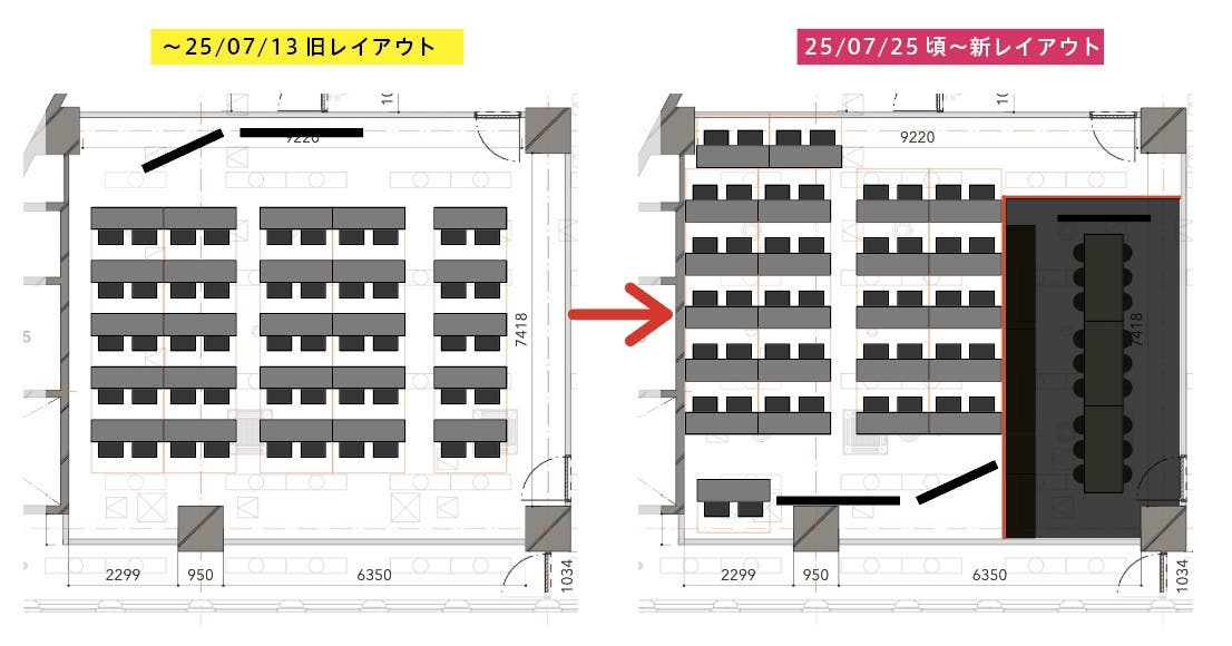 駅直結！横浜駅徒歩30秒｜最大46名｜ビジネス、懇親会の利用に最適！ルーム『ガラムマサラ』※旧4Lの写真4